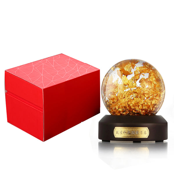 Fortune Gold Foil Snow Globe – Alfachen SHARLIFE 阿法瓷專業酒杯茶杯